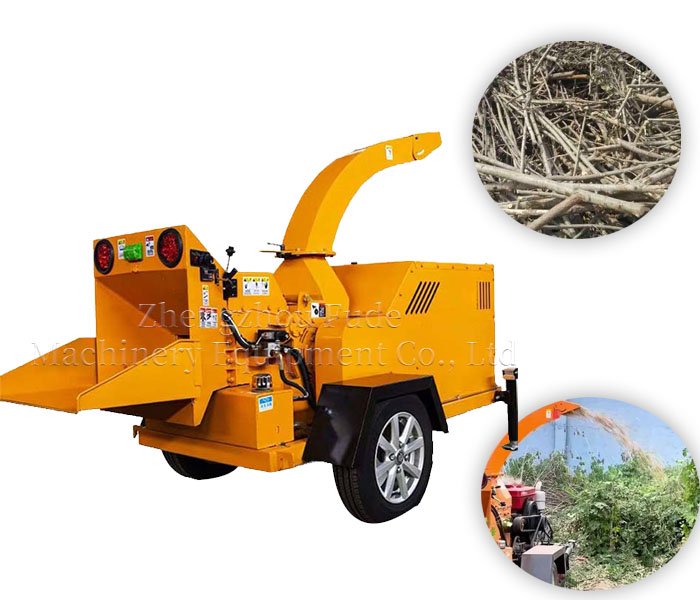 branch shredder-Fude Machinery-wood crusher manufacturer
