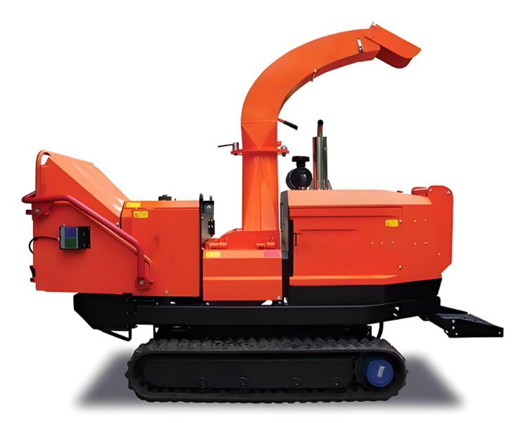 Mobile tree branch crusher-Fude Machinery-wood crusher manufacturer