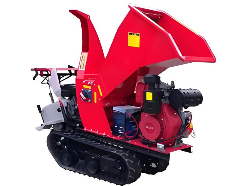 Mobile tree branch crusher-Fude Machinery-wood crusher manufacturer