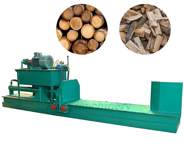 Wood splitting machine