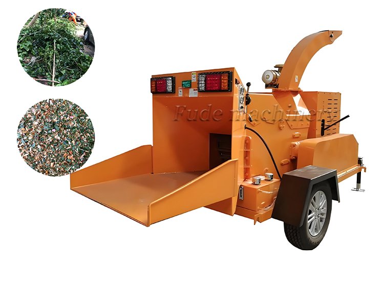 What is the purpose of the tree branch crusher